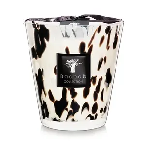 BAOBAB COLLECTION Max 16 Black Pearls Candle - No Color