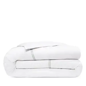 HUDSON PARK COLLECTION Italian Percale Twin Duvet Cover Exclusive - Opaline