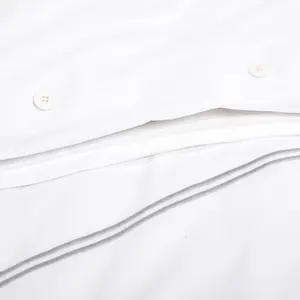 HUDSON PARK COLLECTION Italian Percale Twin Duvet Cover Exclusive - Silver