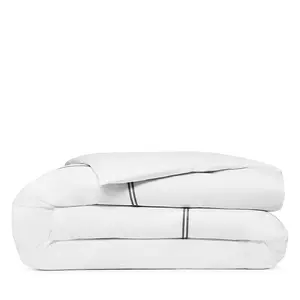 HUDSON PARK COLLECTION Italian Percale Full/queen Duvet Cover Exclusive - Charcoal