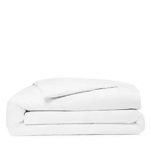 HUDSON PARK COLLECTION Italian Percale Full/queen Duvet Cover Exclusive - White