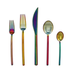 MEPRA Duo Ice Flatware 5-piece Place Setting - Multi