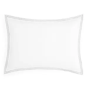 HUDSON PARK COLLECTION Italian Percale Standard Sham Exclusive - Silver