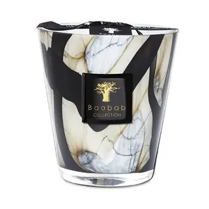 BAOBAB COLLECTION Max 16 Stones Marble Candle - No Color