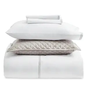 HUDSON PARK COLLECTION Italian Percale European Sham Exclusive - Silver
