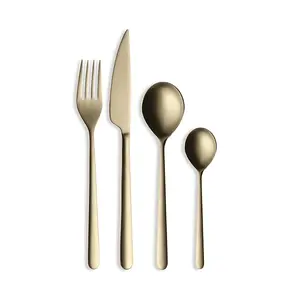 MEPRA Linea Champagne 5-piece Place Setting Champagne