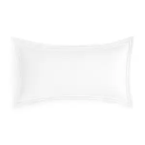HUDSON PARK COLLECTION Italian Percale Decorative Pillow, 10 X 20 Exclusive - White