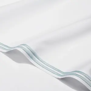 HUDSON PARK COLLECTION Italian Percale Full Flat Sheet Exclusive - Opaline