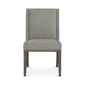 BERNHARDT Artisan Collection Linea Side Chair - Solid Ash/cerused Charcoal Finish