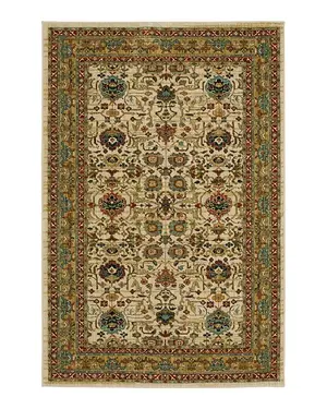 KARASTAN Market Keralam Area Rug, 8' X 11 - Cream