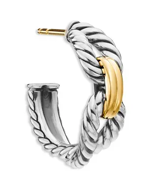 David Yurman Cable Loop Hoop Earrings