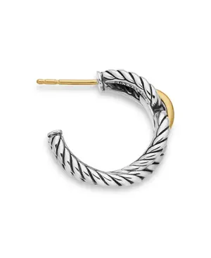 David Yurman Cable Loop Hoop Earrings