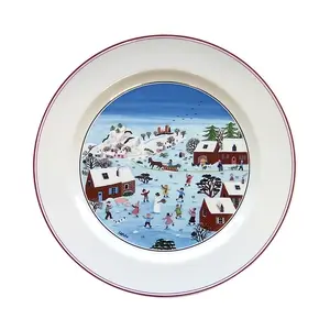 VILLEROY & BOCH Naif Christmas Dinner Plate - Multi