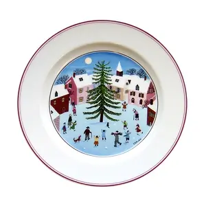 VILLEROY & BOCH Naif Christmas Salad Plate - Multi