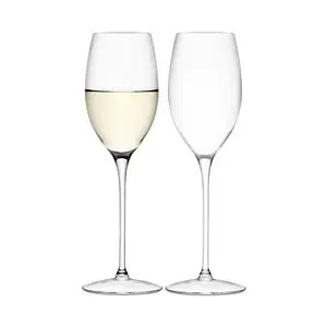 LSA Wine & Champagne Flutes, Set Of 2 - Clear