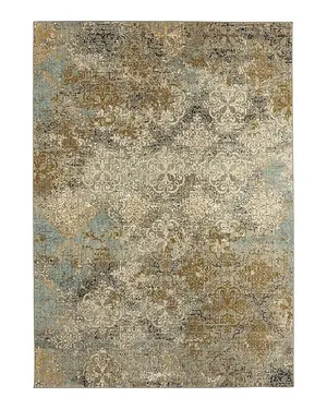 KARASTAN Touchstone Moy Area Rug, 8' X 11 - Willow Gray