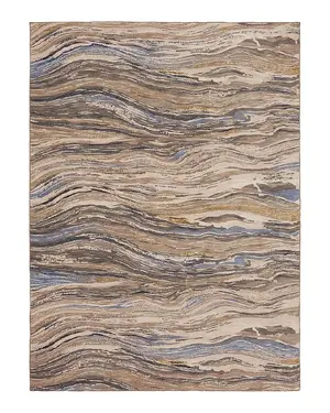 KARASTAN Enigma Continuum Area Rug, 8' X 11 - Smokey Gray