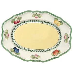 VILLEROY & BOCH French Garden Platter, 14.5