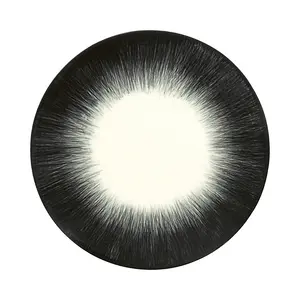 SERAX De Plate Var 4 - White/black
