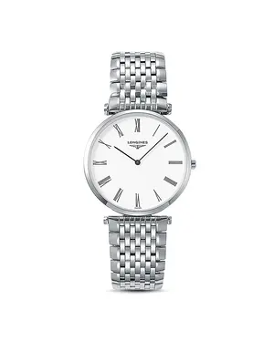 LONGINES La Grande Classique 36mm Watch - White/silver