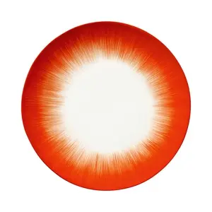 SERAX De Plate Var 5 - White/red