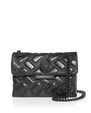 Kurt Geiger Mini Kensington Drench Leather Crossbody
