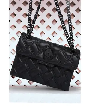 Kurt Geiger Mini Kensington Drench Leather Crossbody