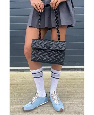 Kurt Geiger Kensington Drench Leather Shoulder Bag