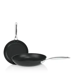 CRISTEL Castel Pro Ultralu 2-piece Nonstick Frying Pan Set - No Color