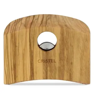 CRISTEL Casteline Olive Wood Side Handle - Tan