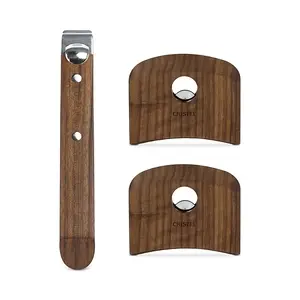 CRISTEL Casteline Tech Wood Handle Set - Walnut