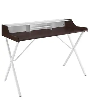 MODWAY Bin Office Desk - Cherry