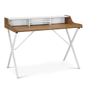 MODWAY Bin Office Desk - Walnut