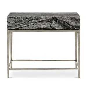 BERNHARDT Linea Nightstand - Textured Graphite Finish