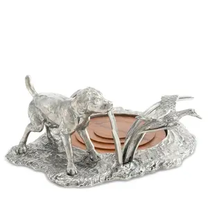 VAGABOND HOUSE Labrador & Duck Wine Coaster