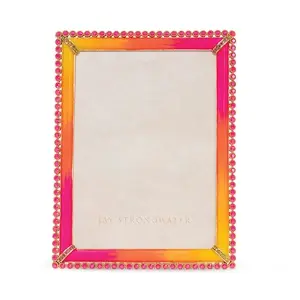 JAY STRONGWATER Lucas Stone Edge 5 X 7 Frame - Electric Pink