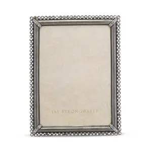 JAY STRONGWATER Lucas Stone Edge 5 X 7 Frame Grey