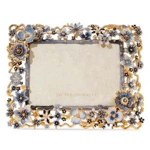 JAY STRONGWATER Cluster Flower Frame, 5 X 7