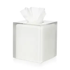 Jonathan Adler Tissue Box Cover White