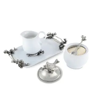 VAGABOND HOUSE Song Bird Stoneware Creamer Set