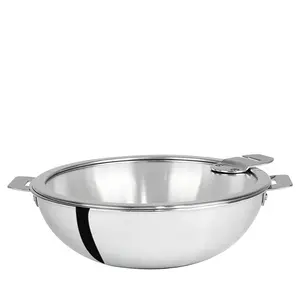 CRISTEL Casteline Tech 4 Qt. Wok With Lid Bloomingdale's Exclusive - Stainless Steel