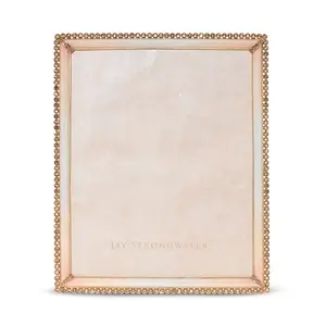 JAY STRONGWATER Laetitia Stone Edge Frame, 8 X 10 Boudoire