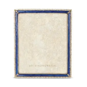 JAY STRONGWATER Laetitia Stone Edge Frame, 8 X 10 Delft Garden
