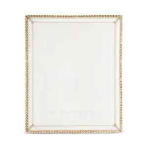 JAY STRONGWATER Laetitia Stone Edge Frame, 8 X 10 Gold