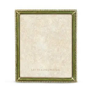 JAY STRONGWATER Laetitia Stone Edge Frame, 8 X 10 Leaf