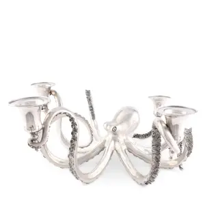 VAGABOND HOUSE Four Taper Octopus Candelabrum