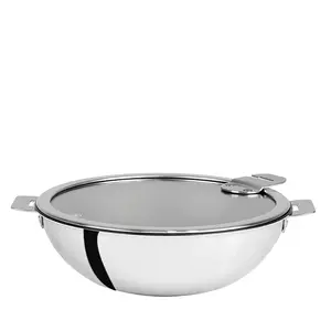 CRISTEL Casteline Tech 3 Qt. Nonstick Wok With Lid Bloomingdale's Exclusive - Stainless Steel