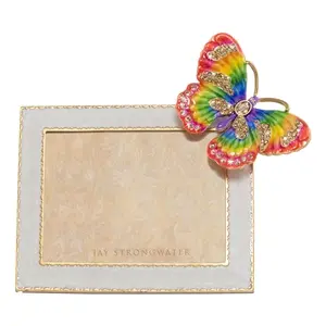 JAY STRONGWATER Nova Butterfly Frame, 3 X 4