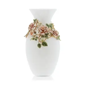 JAY STRONGWATER Gabrielle Grand Vase - Rose