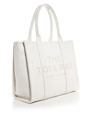 Marc Jacobs The Large Tote Bag - Cotton/silver